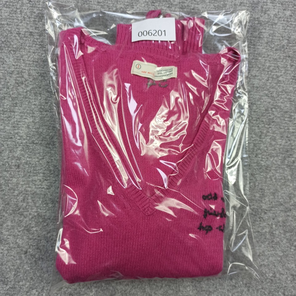 Odd Molly Lambswool Jumper 1 (Fits like 0 - XS) Pink Pullover Sweater ...