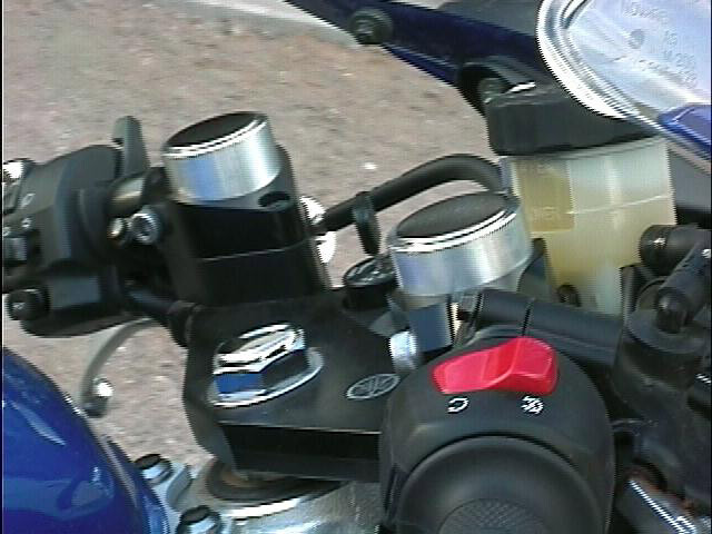 YAMAHA-YZF 600 R6 to 04 Handlebar Risers-Y-120 -USA made | eBay