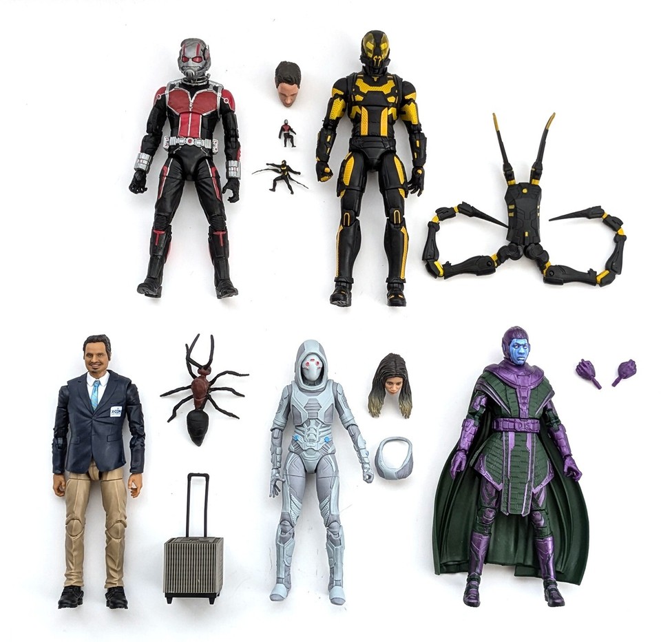 Marvel Legends MCU Ant-Man 6" Figure Lot Yellowjacket Kang Ghost Luis ...