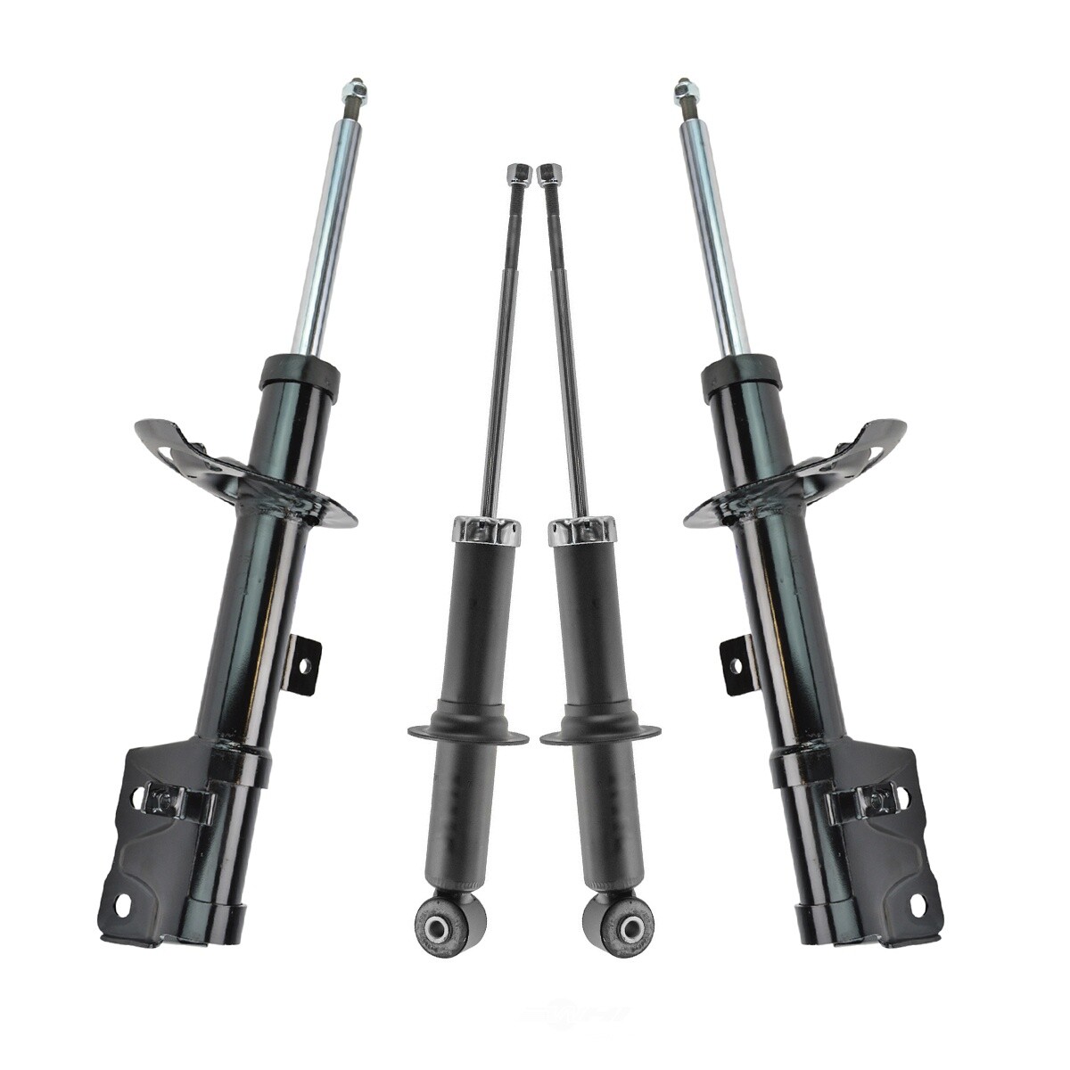 Suspension Strut and Shock Absorber Assembly Kit-4 Piece Shock and ...