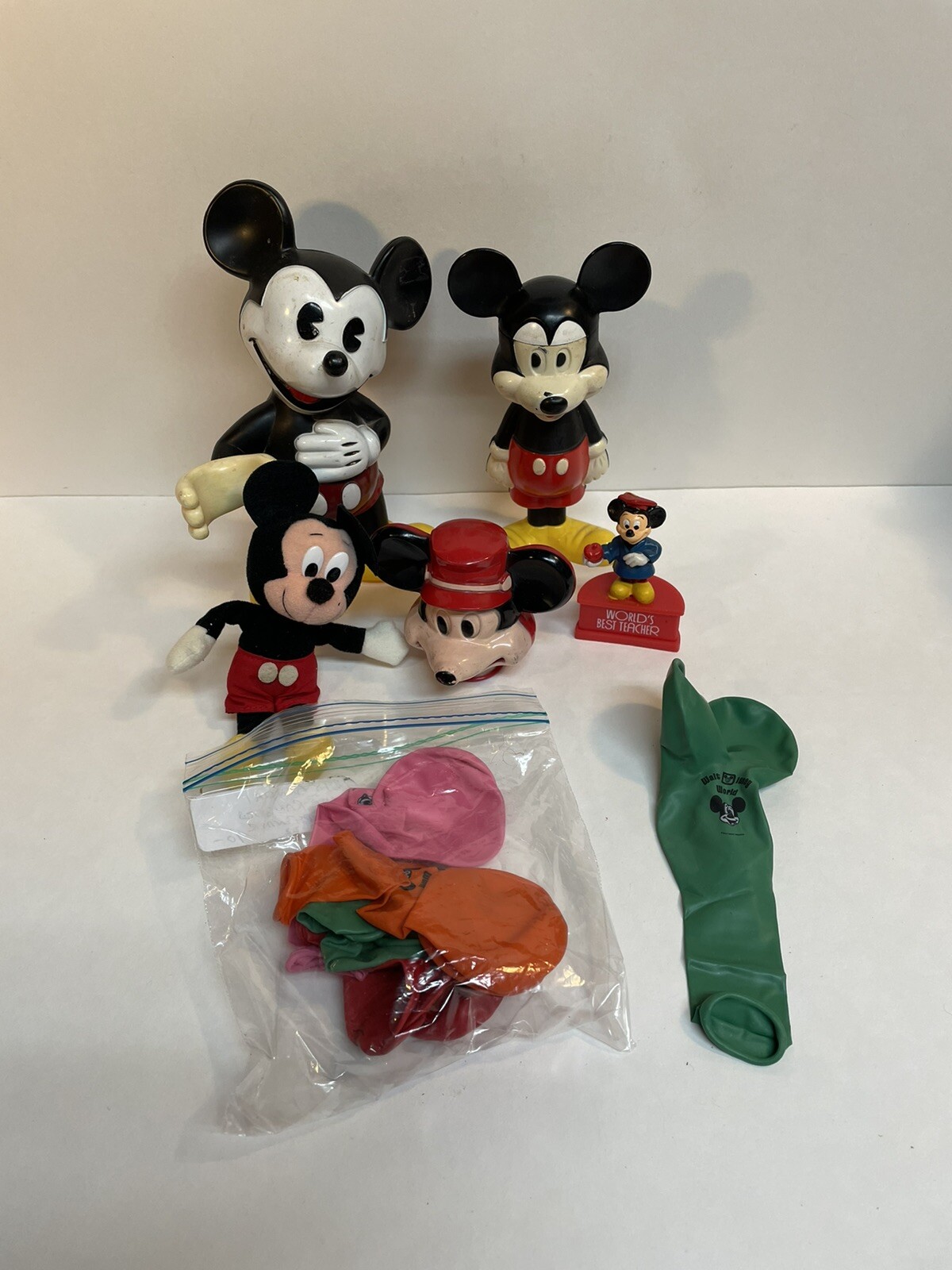 vintage Walt Disney Mickey Mouse toy lot L1 | eBay