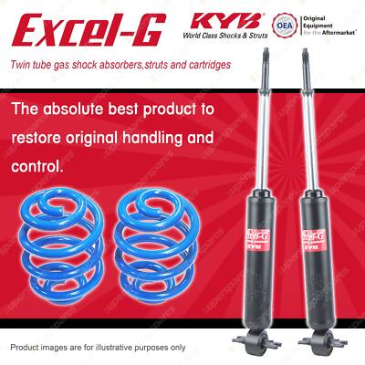 Front KYB EXCEL-G Shocks Sport Low Coil Springs for HOLDEN Holden HK HT ...