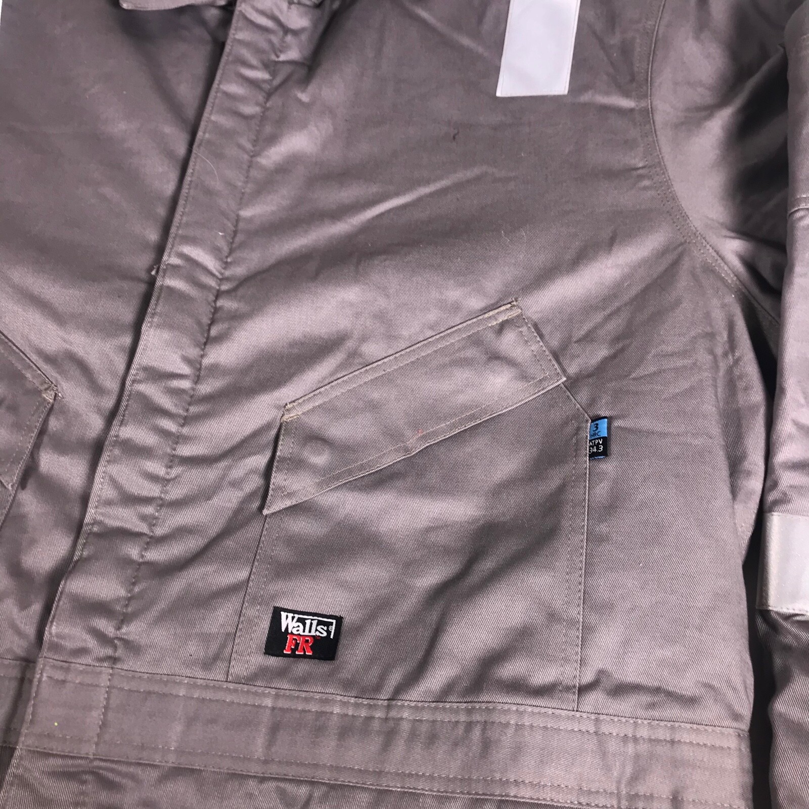 NICE Walls FR Flame Resistant Insulated Coveralls 3XL XXXL Grey HRC 3 ...