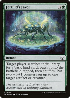 Magic the Gathering (mtg): MOM: Fertilid's Favor (x 4) | eBay