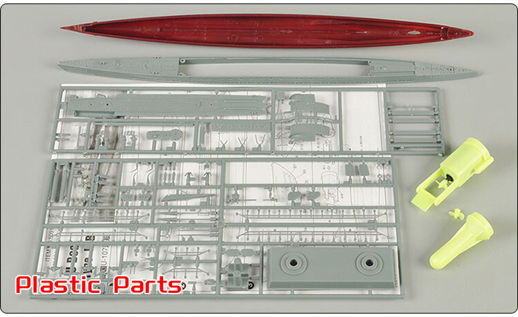 MiniHobby 80914 1/200 U-Boat Type IX B submarine electri plastic model ...