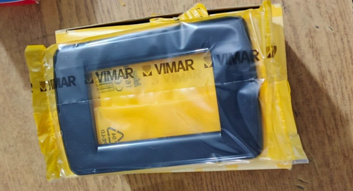 VIMAR IDEA 16763.16 3 MODULE BLACK RONDO PLATE #16763.16 | eBay