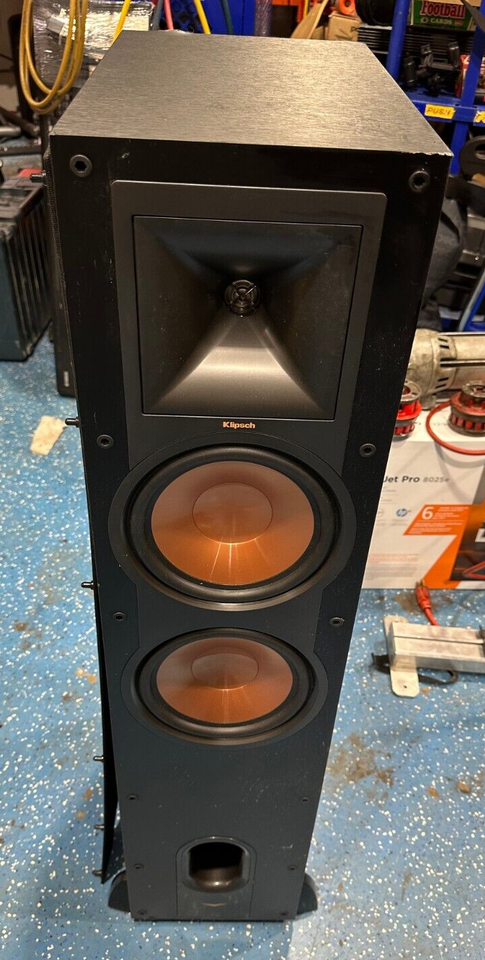 Klipsch Reference Series R-28F Speaker Single Speaker Black (LOCAL ...