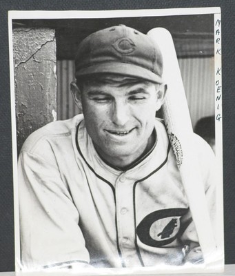 1932 Mark Koenig, Chicago Cubs, Original Wire Photo, 7" x 9" | eBay