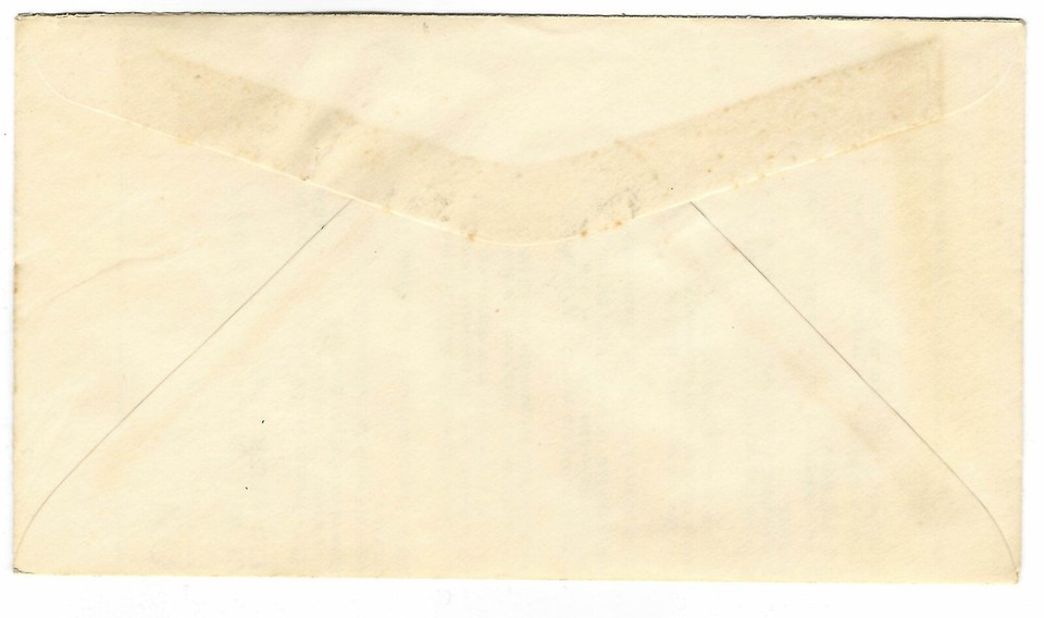 Canal Zone Panama 1955 FDC Train stamp RMS / RPO cancel TRAIN 1 cachet ...