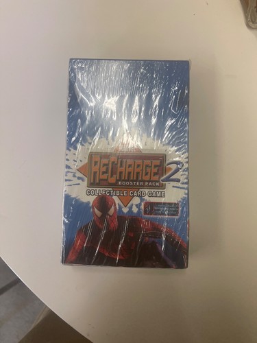 marvel recharge cards booster pack series 2 spider-man pack | eBay