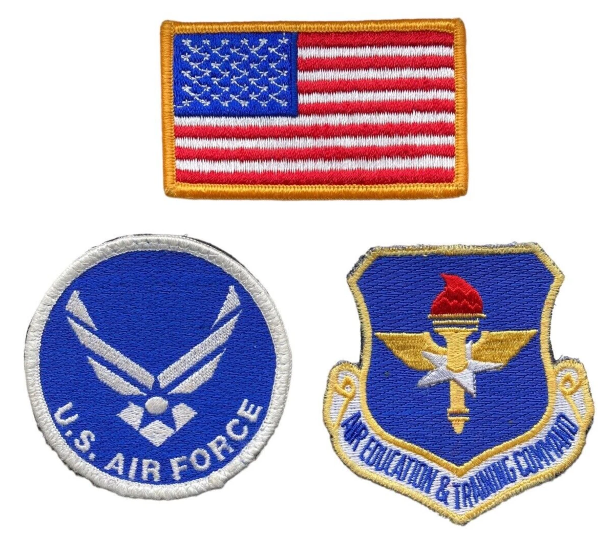 Us Air Force Flag Emblem