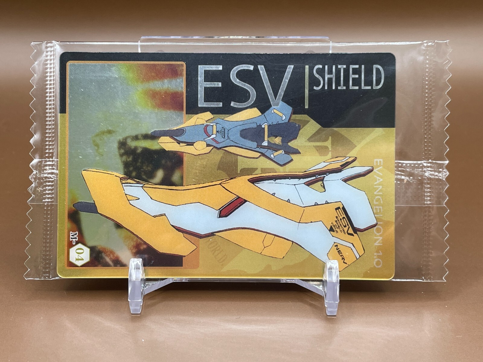 ESV SHIELD M-04 EVANGELION: 1.0 Card BANDAI Japan Anime Movie F/S Foil ...