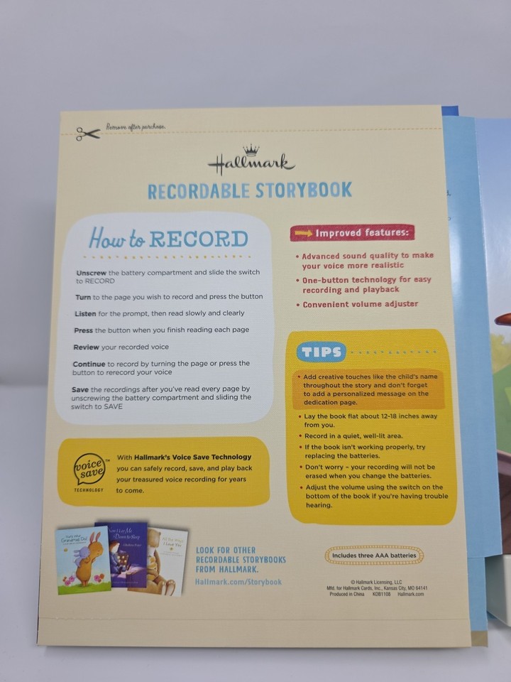 Hallmark Recordable Storybook Disney Pixar Toy Story You Can Count On ...