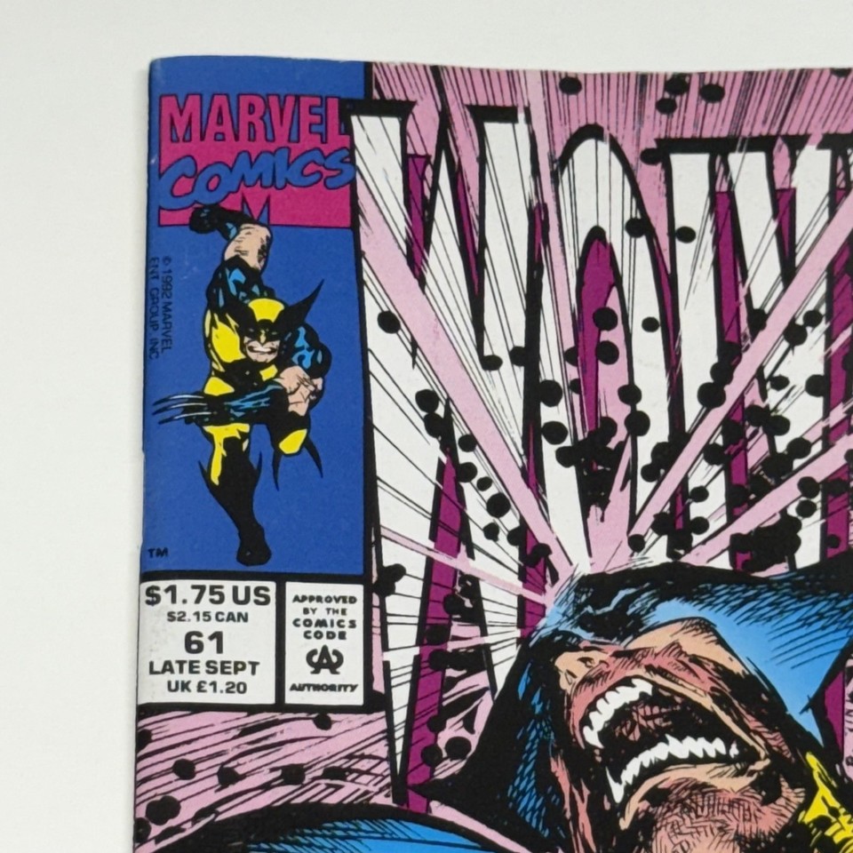 Vintage Wolverine #61 Marvel Comics 1992 X-Men Mark Texeira 30th ...