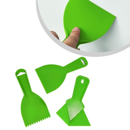 Flexible Scraper Set 3 Pieces with Ergonomic Handles for Wall Repair ...