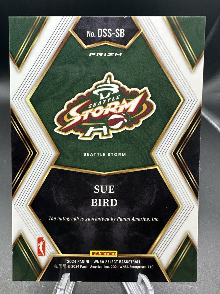 2024 Panini WNBA Select Sue Bird Draft Selections Auto #DSS-SB | eBay