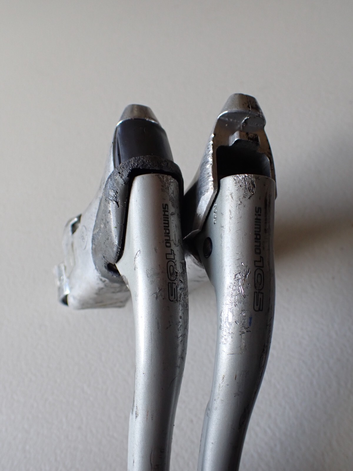 Shimano BL-1055 105 brake lever set pair vintage retro old school BH01 ...