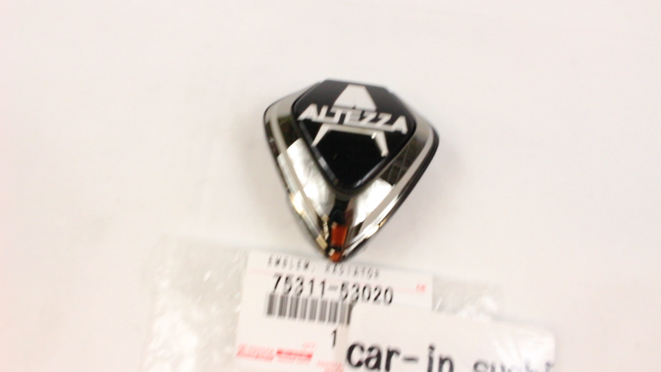 TOYOTA Genuine Altezza Lexus IS300 Front Grill Black Emblem Badge 75311 ...