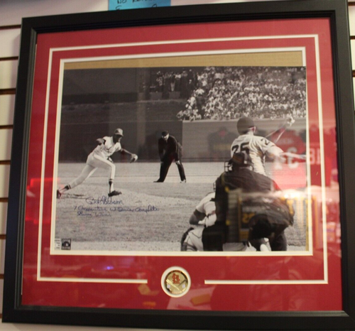 Vintage Bob Gibson Autographed Inscribed Photo JSA | eBay