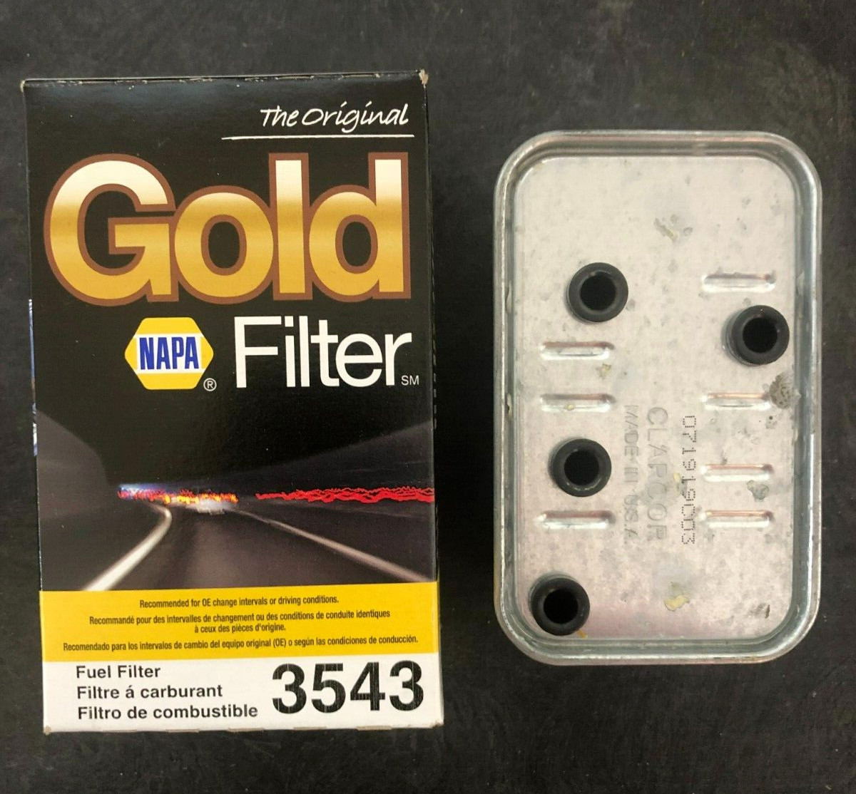 WIX 33543 - Fuel filter cross reference