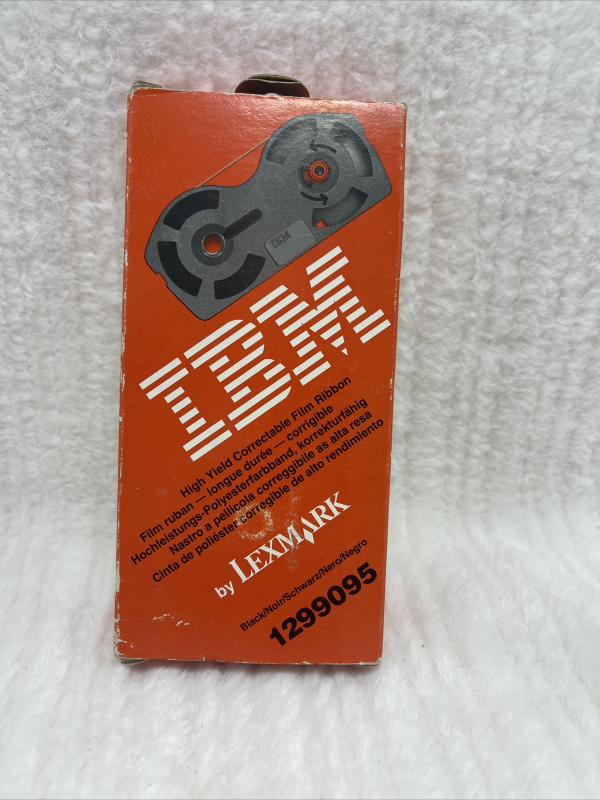 IBM High Yield Correctable Black Film Ribbon By Lexmark #1299095 New In ...