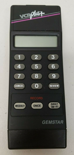 Gemstar VCR Plus Remote Control Model VIP-18 Tested Working | eBay