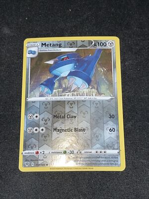 Pokemon TCG Metang 117/185 Uncommon Reverse Holo Vivid Voltage M/NM | eBay