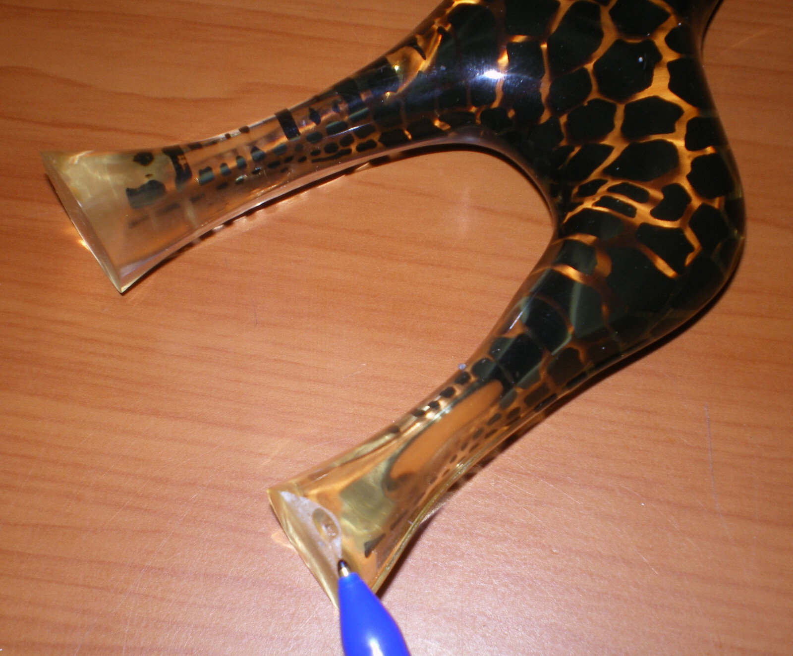 Vintage MCM 1970s ABRAHAM PALATNIK Lucite GIRAFFE Sculpture Figurine ...