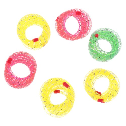 6 Pcs Toys Cat Colorful Spiral Springs Coil Large | eBay