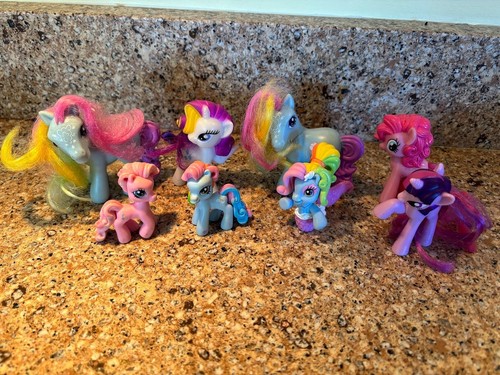 My Little Pony MLP Mini Figures Huge Mix Lot 22 Total Hasbro | eBay