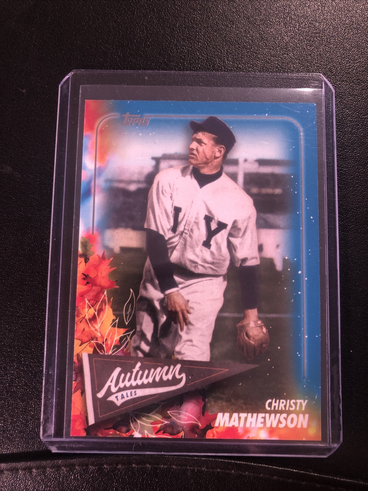 Christy Mathewson 2024 Topps Update Autumn Tales Blue Card #AT-27 SP | eBay
