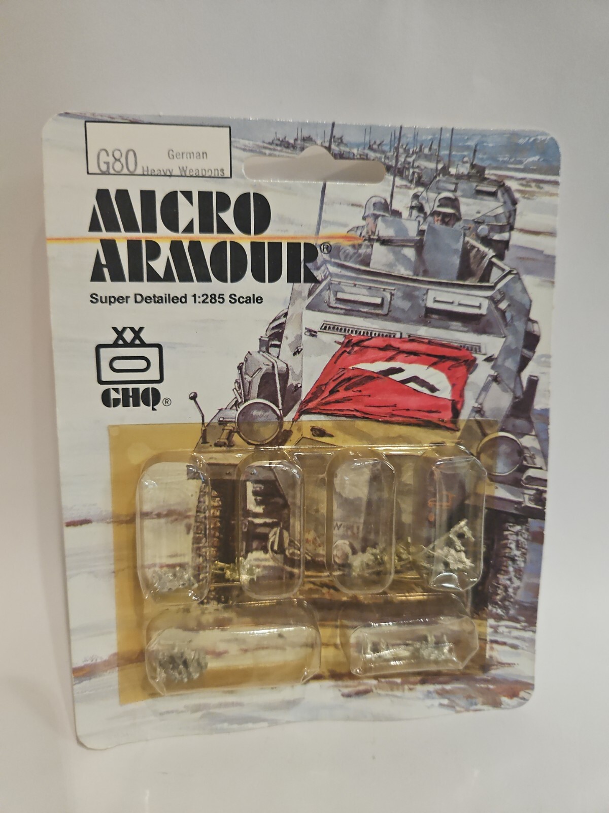 Micro Armour G80 -no10- 1/285 Scale WWII GHQ Vintage Sealed | eBay