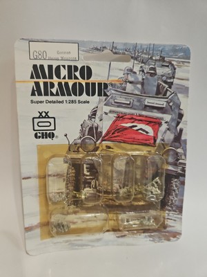 Micro Armour G80 -no10- 1/285 Scale WWII GHQ Vintage Sealed | eBay
