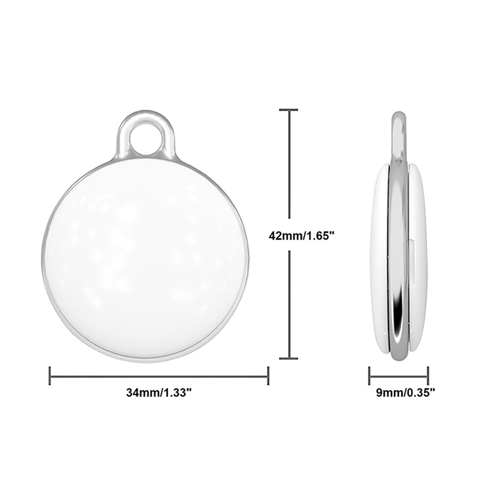 Mini GPS Tracker Dog Pet Tag Smart Finder Locator Key Tracking Tracer ...