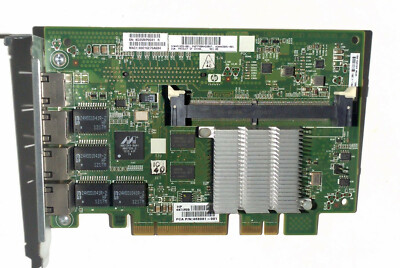 HP 491838-001 Quad Port NC375i Gigabit PCI-E Ethernet Adapter Card ...