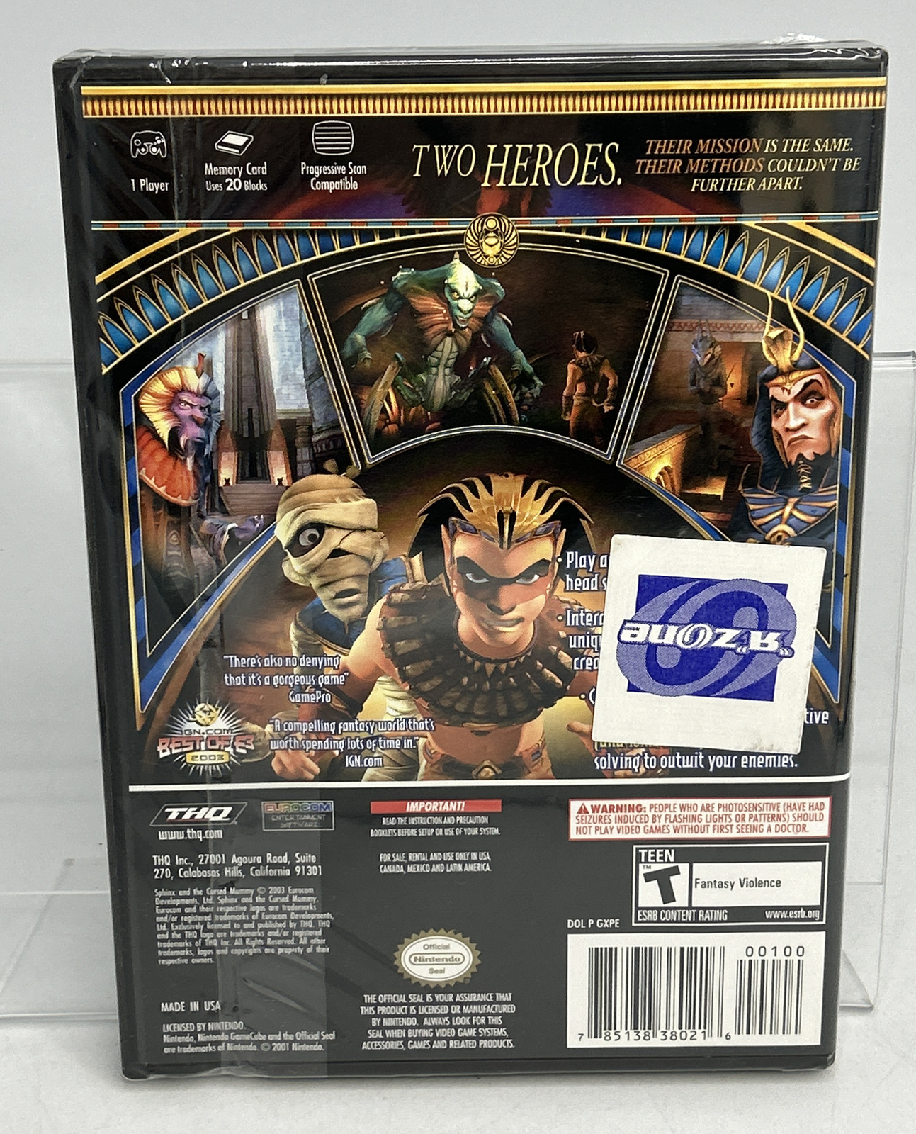 Buy Sphinx and the Cursed Mummy (Nintendo GameCube, 2003) online | eBay