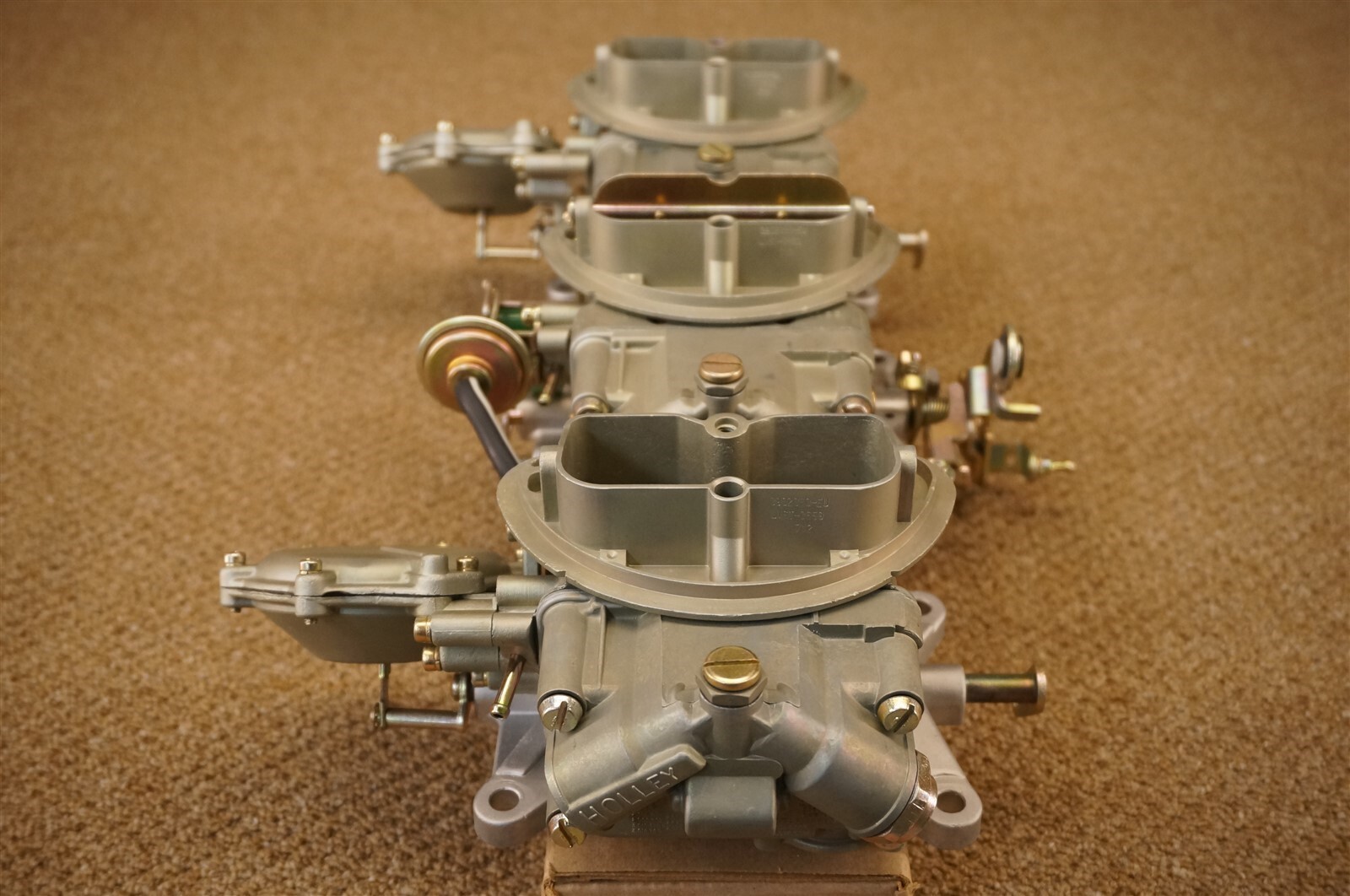 1967 Chevrolet Corvette 427 400 435 Holley Tri Power 3660 3659 ...