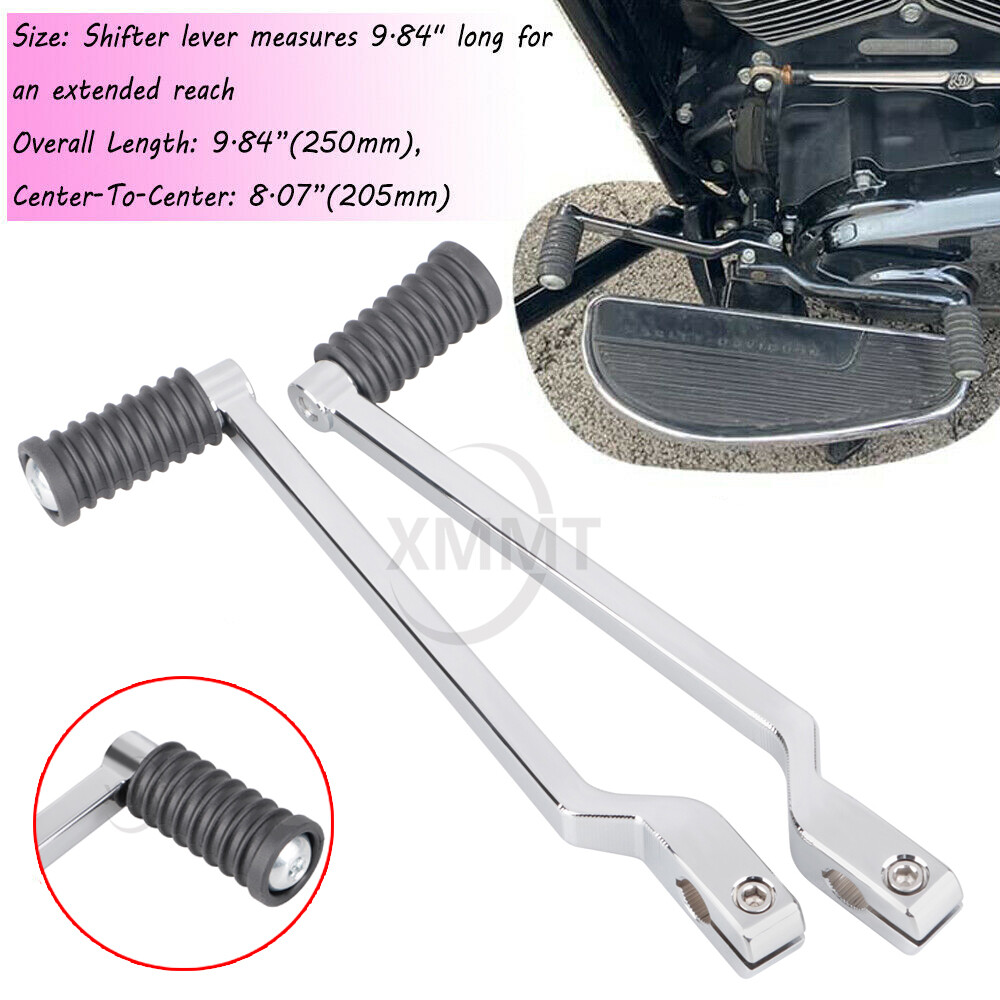 9.84" Extended Heel Toe Shift Lever Shifter Peg for Harley Softail ...