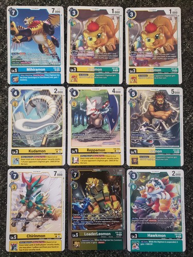 Digimon Theme Booster Animal Colosseum EX5 54 Card Lot LoaderLeomon ...