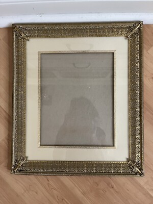Antique 8x10 Gold tone Frame | eBay