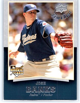 Josh Banks 2008 Upper Deck Timeline #79 | eBay