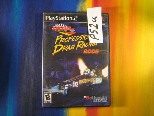 IHRA Professional Drag Racing 2005 PS2 PlayStation 2 Motorsports Game ...