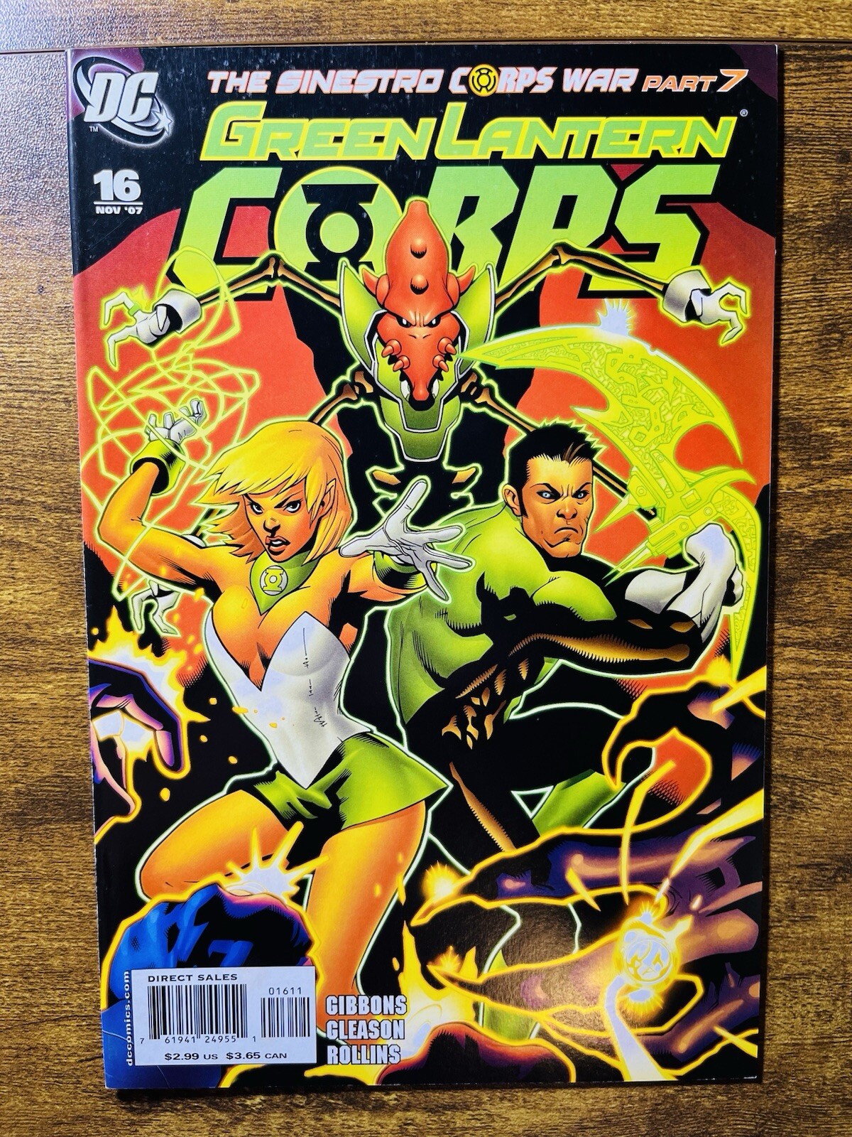 GREEN LANTERN CORPS 16 DIRECT EDITION PATRICK GLEASON DC COMICS 2007 | eBay
