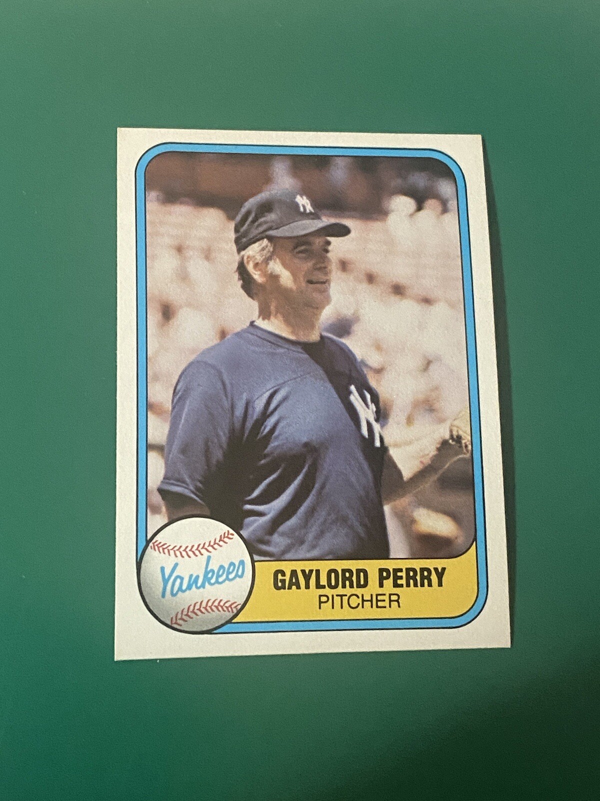 1981 Fleer 91 Gaylord Perry New York Yankees Hall Of Fame | eBay
