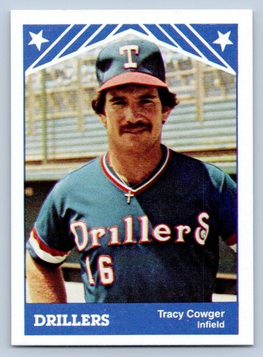 Tracy Cowger 1983 TCMA Tulsa Drillers Minor League Baseball Card | eBay