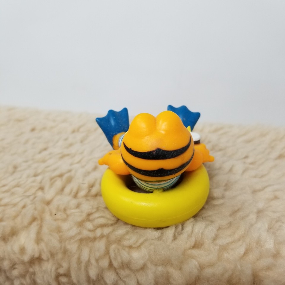 VTG 1981 Garfield Lounging Innertube Pool Float Summer Swimming Figure ...