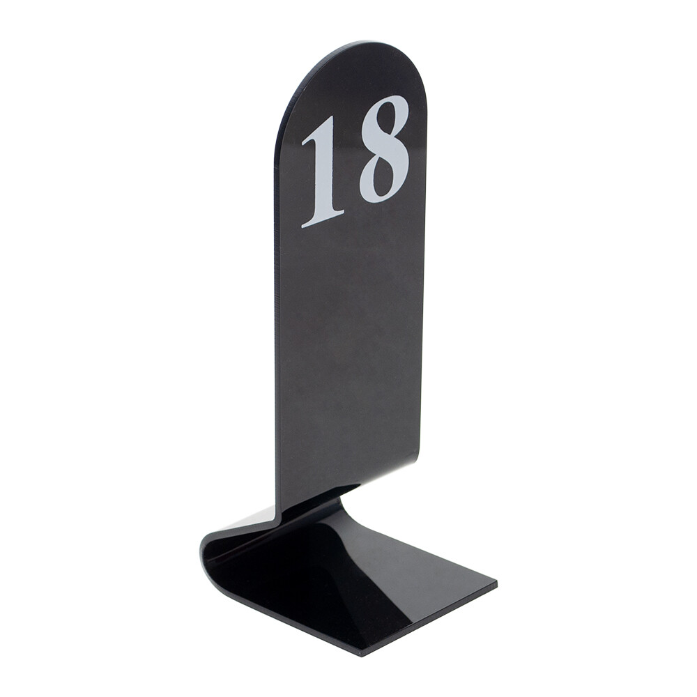 10 Set Table Numbers Place Cards Suitable for Restaurants Cafes Bars ...