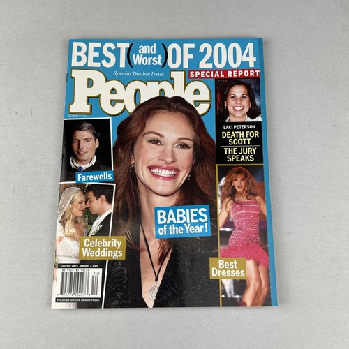 People Magazine January 3 2005 / Julia Roberts Beyoncé Ellen Degeneres ...