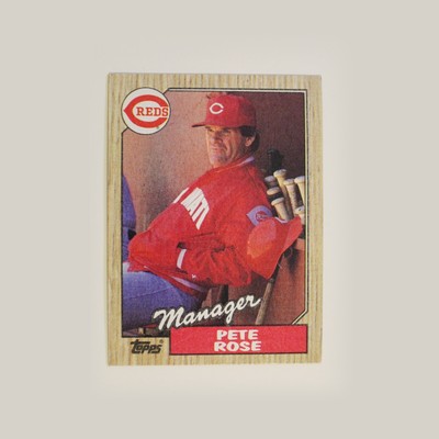 1987 Topps #393 Pete Rose error card | eBay
