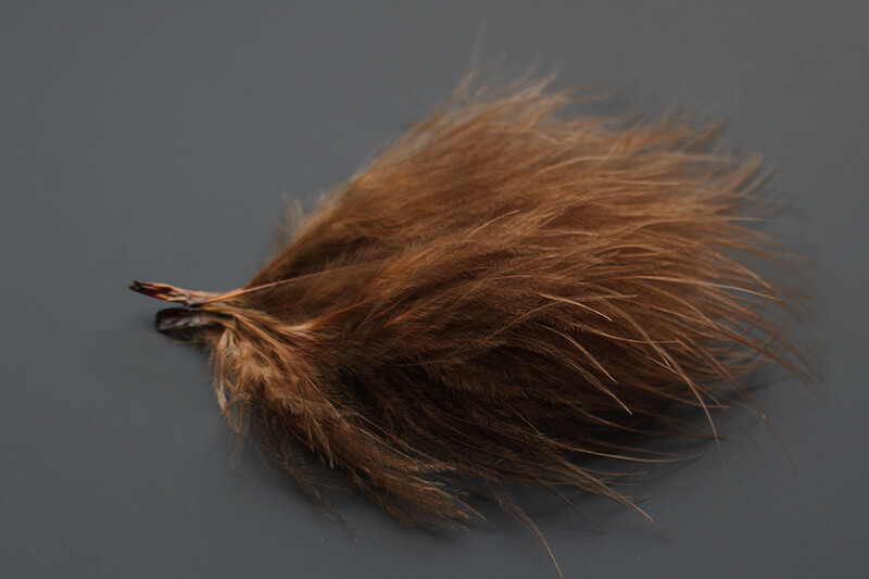 100 pcs Turkey Marabou Blood Feathers Woolly Bugger Streamers Fly Tying ...